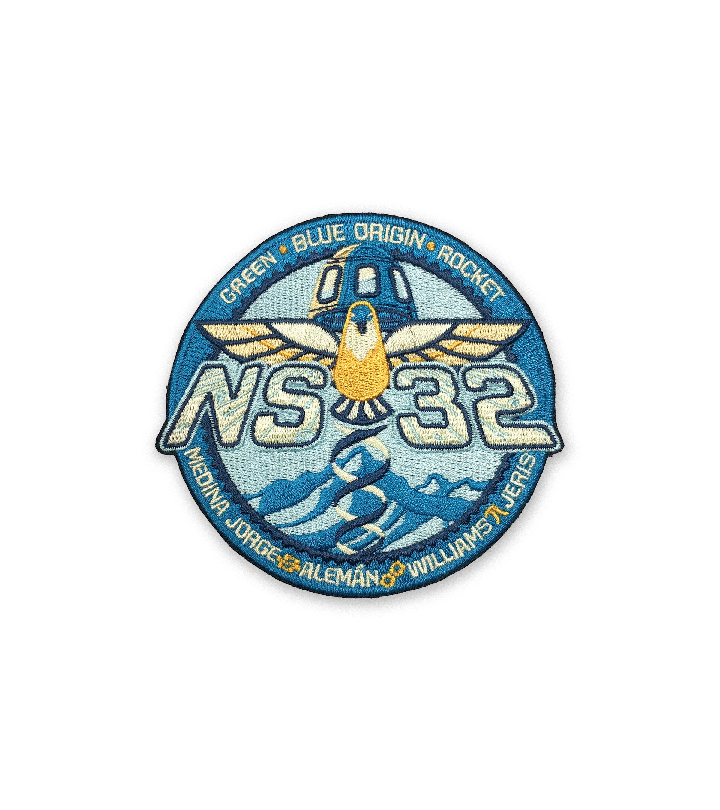 NS-32 Mission Patch – Blue Origin Shop
