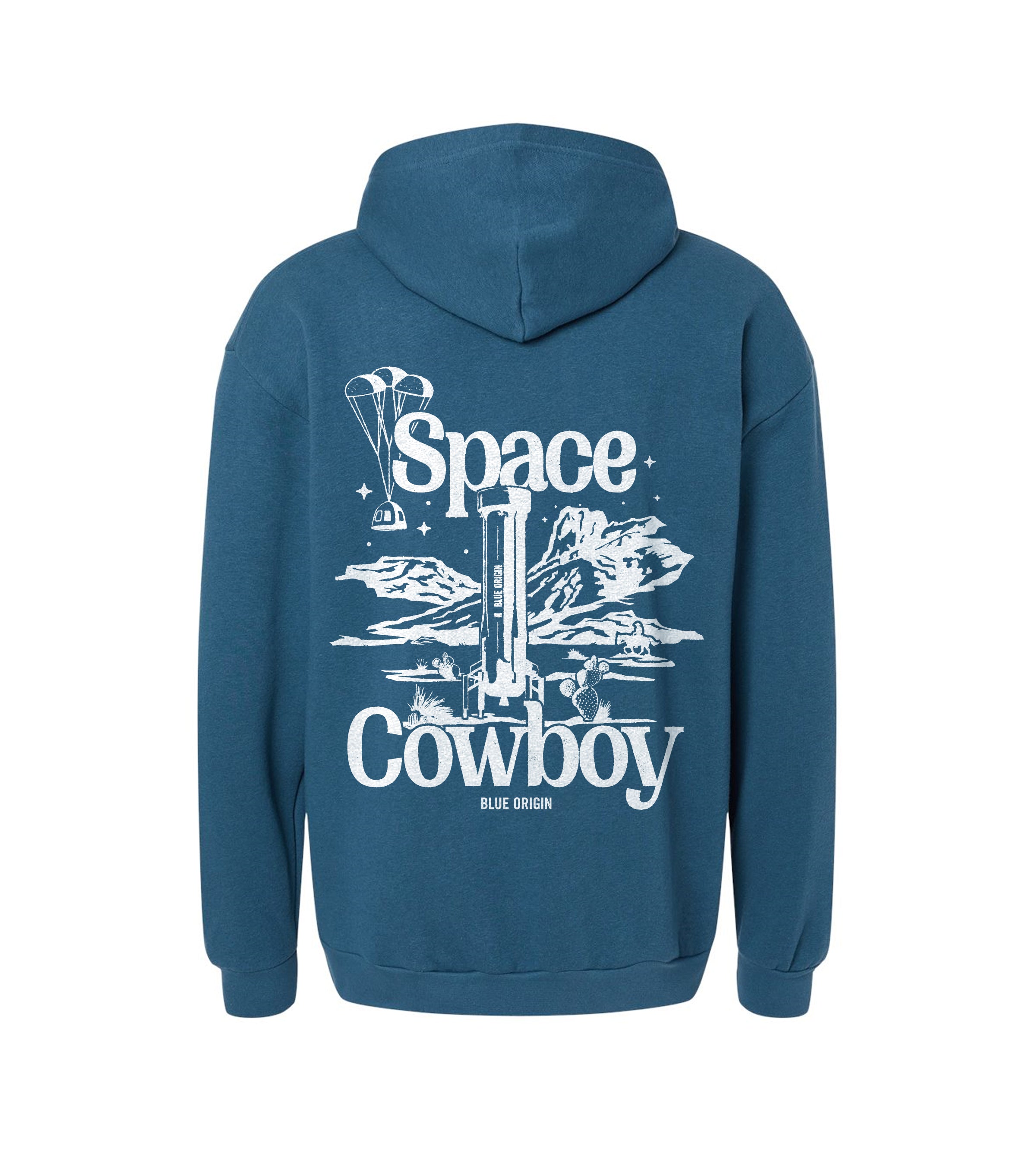 Space Cowboy Hoodie – Blue Origin Shop