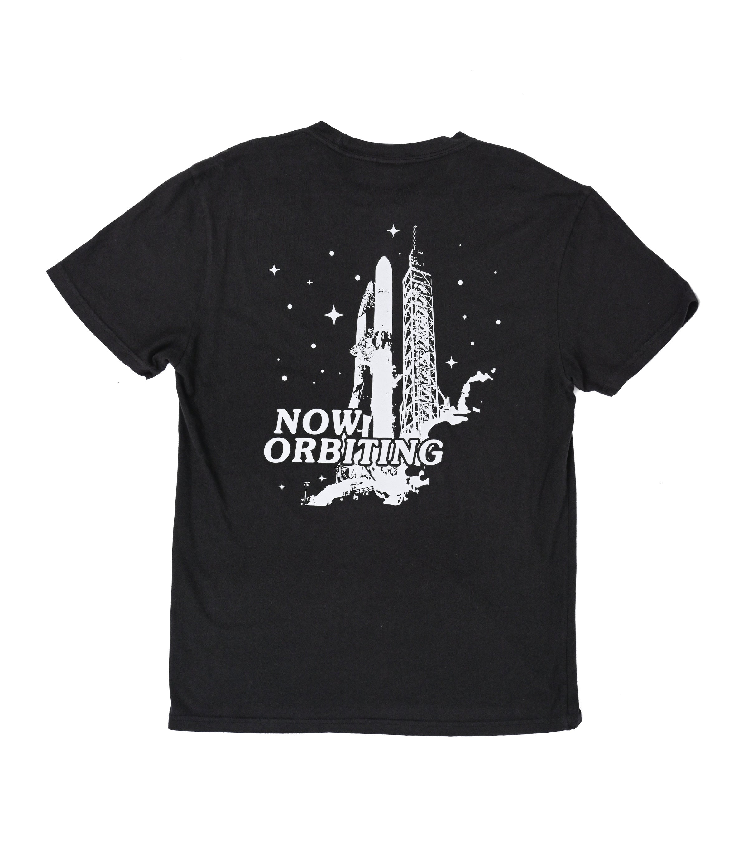Now Orbiting Tee – Blue Origin Shop