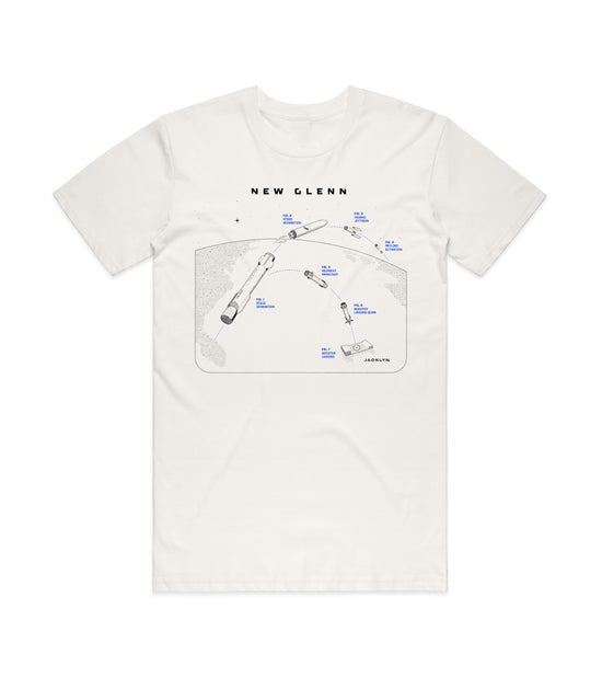 New Glenn Separation Tee – Blue Origin Shop