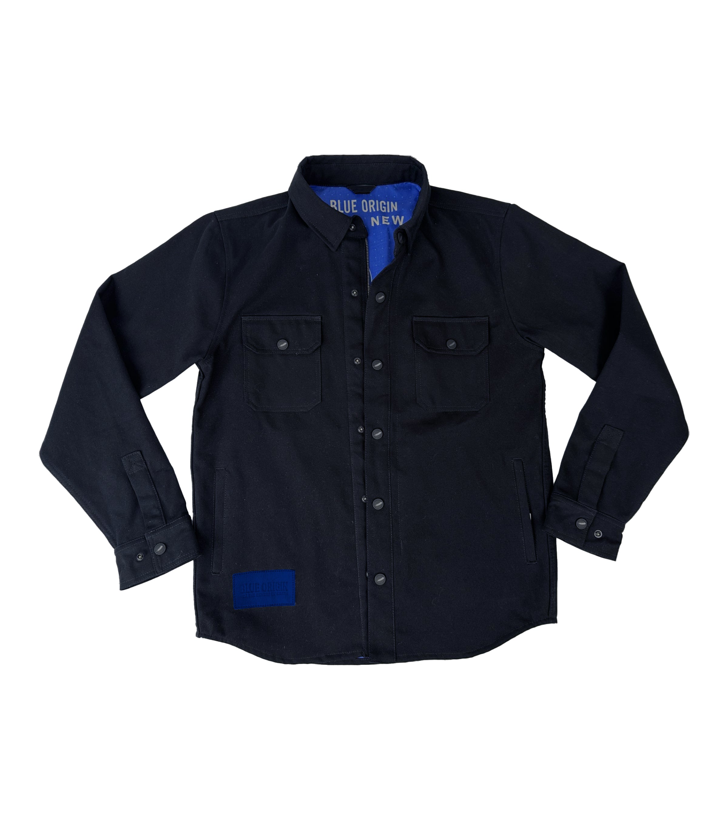 Men's Canvas Button Up Jacket – Blue Origin Shop
