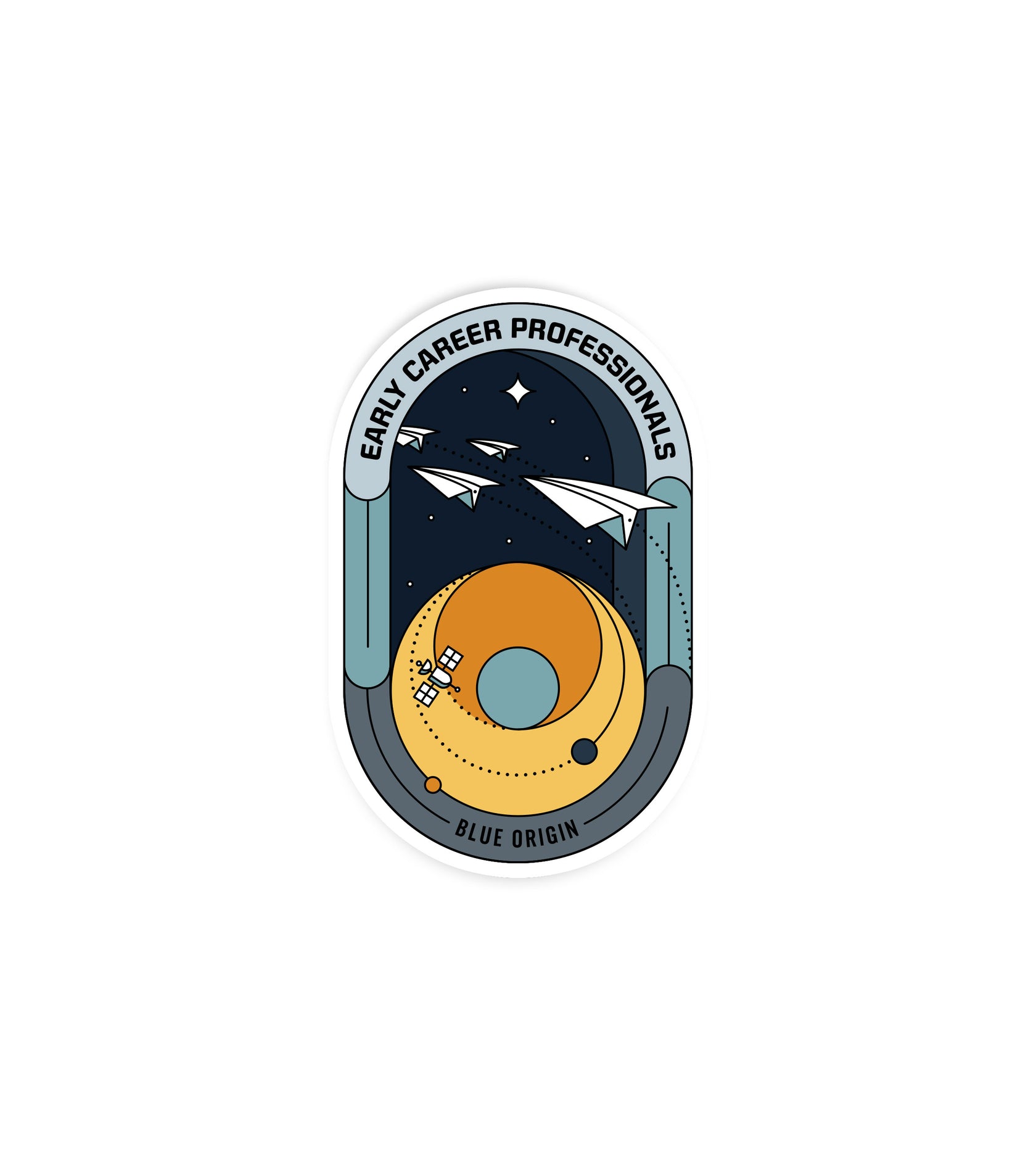 Early Career Professionals Sticker – Blue Origin Shop