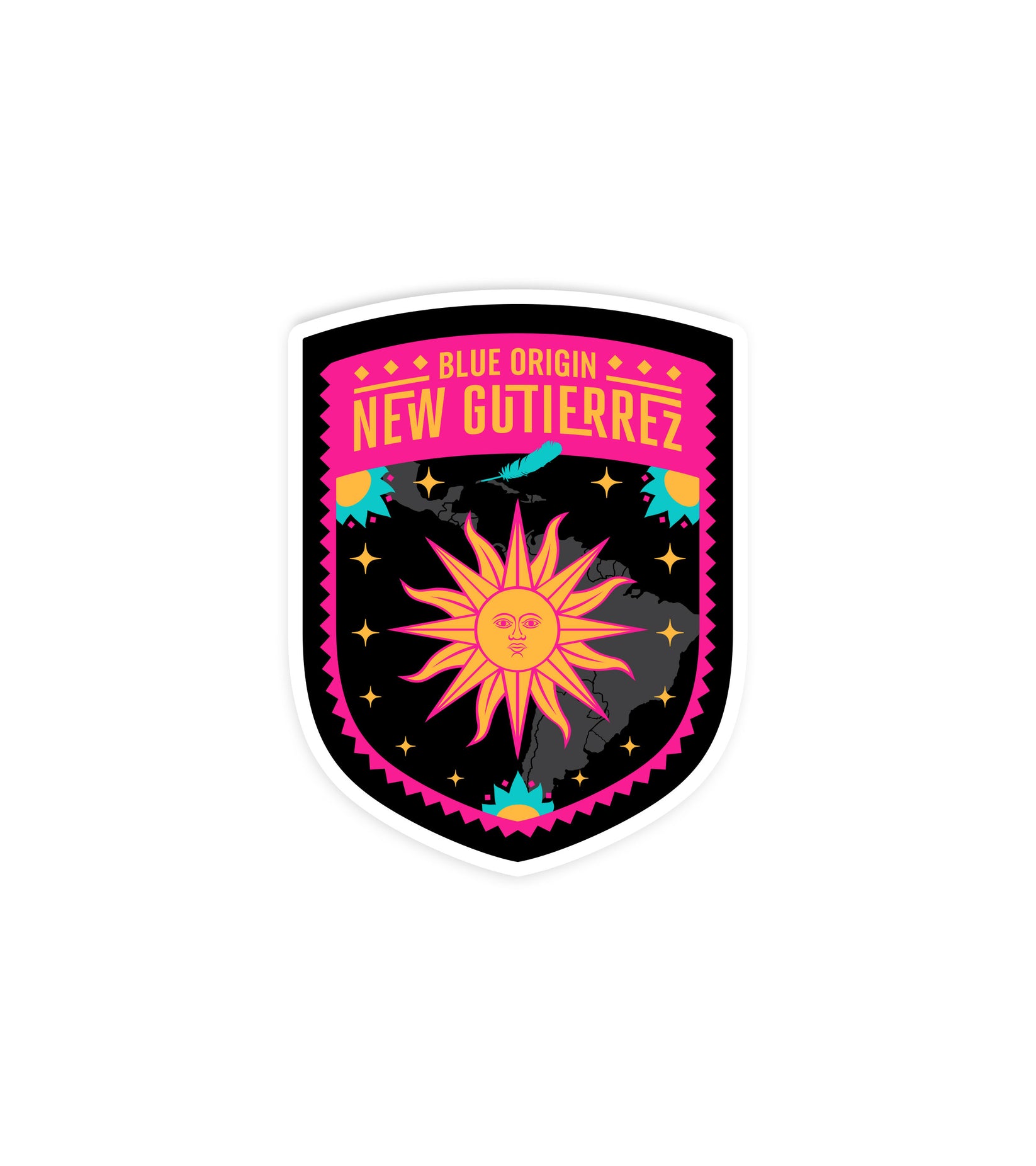 New Gutierrez Sticker – Blue Origin Shop