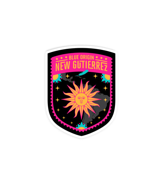 New Gutierrez Sticker – Blue Origin Shop