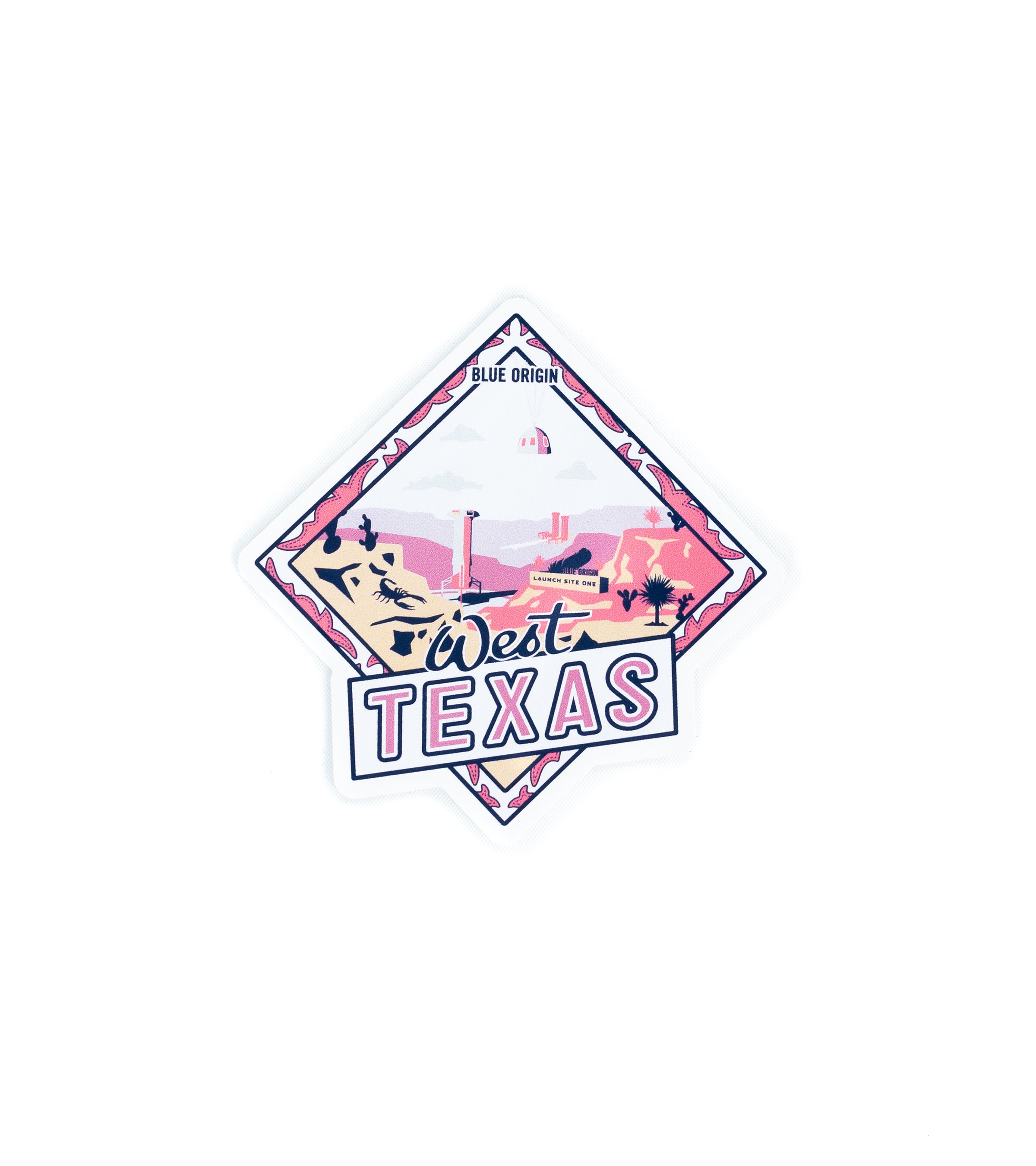 Texas Sticker – Blue Origin Shop