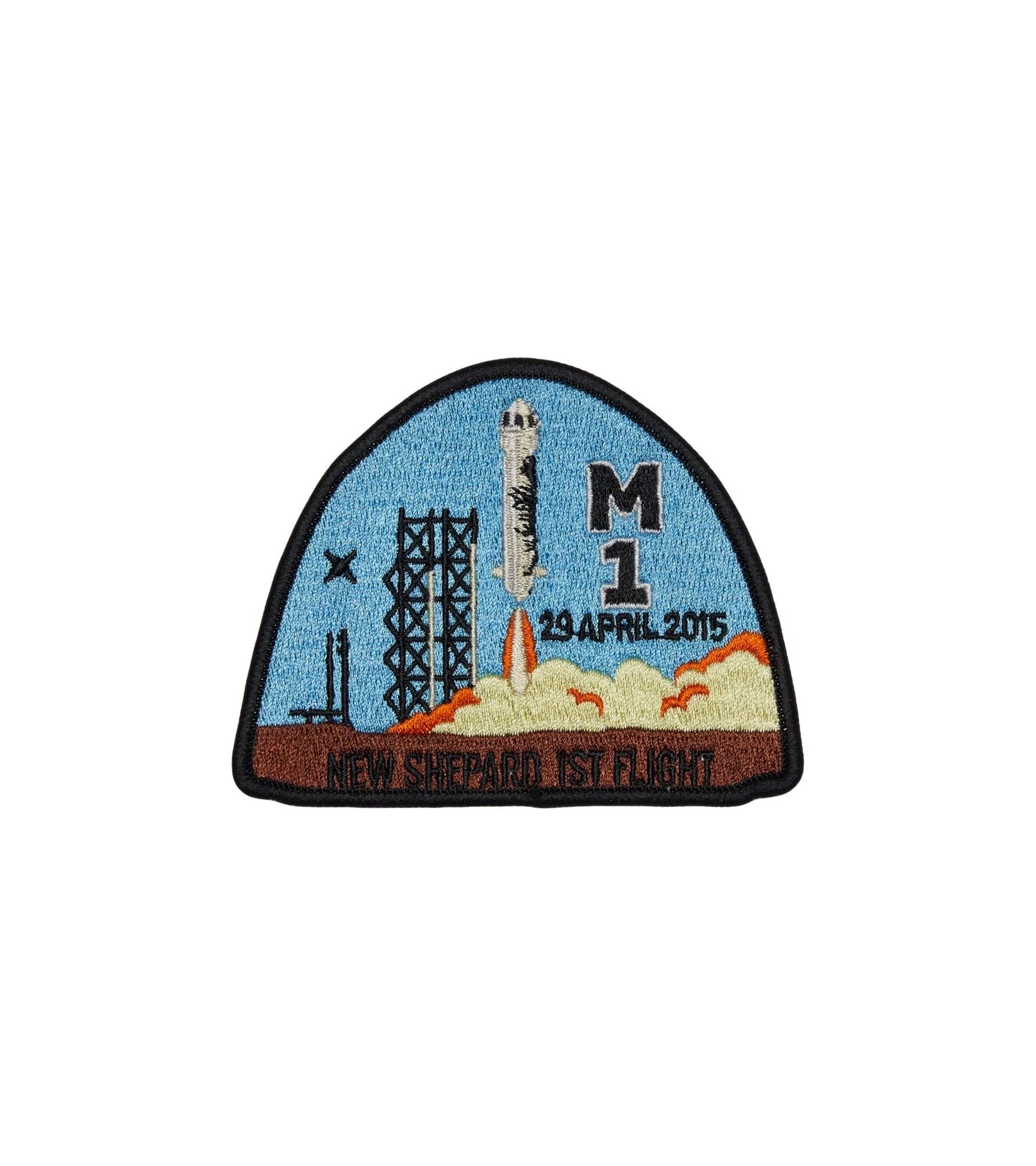 NS-1 Mission Patch – Blue Origin Shop